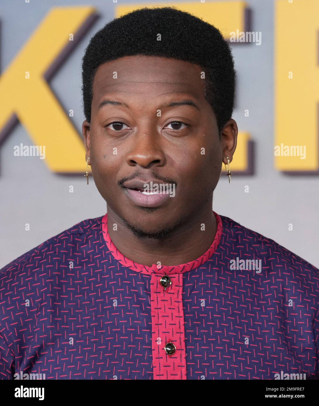 Los Angeles, USA. 17th Jan, 2023. Brandon Michael Hall arrives at the ...