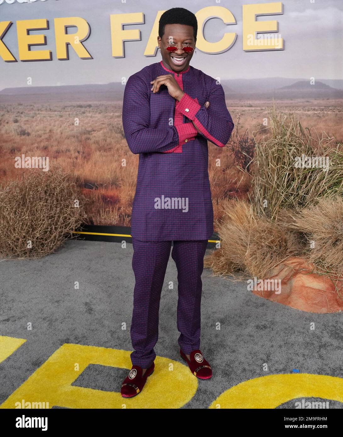 Brandon Michael Hall arrives at the Peacock''s POKER FACE Los Angeles ...