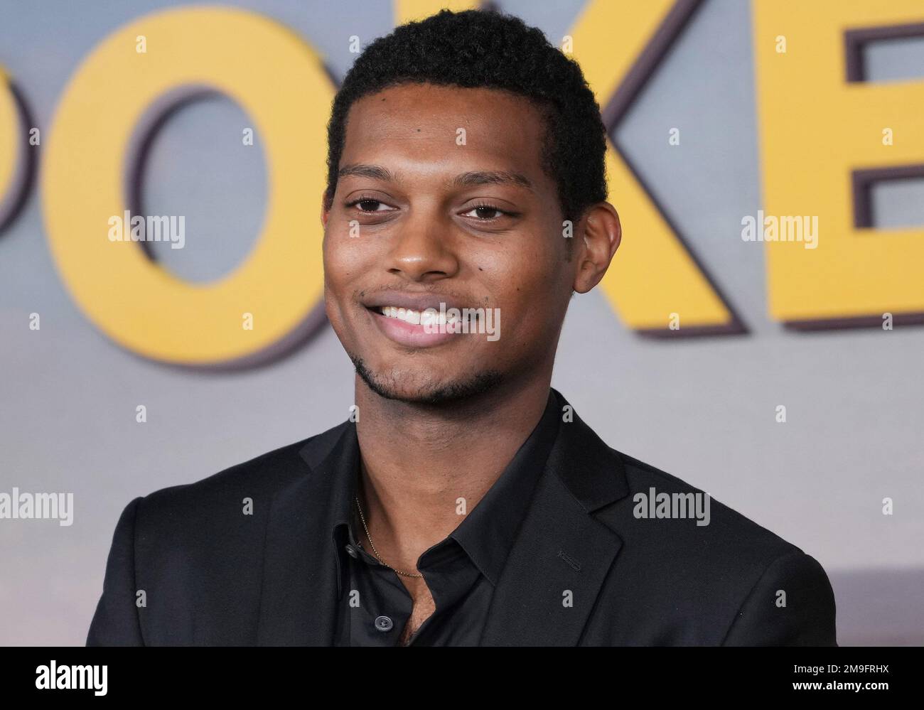 Shane Paul McGhie arrives at the Peacock''s POKER FACE Los Angeles ...