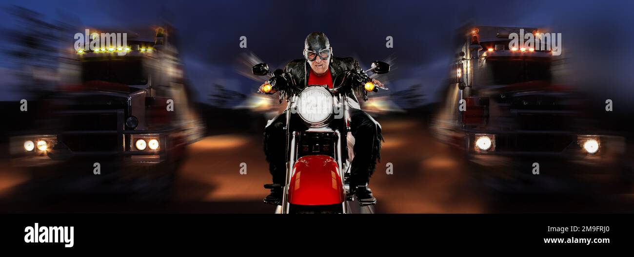 Risk motorcycle hi-res stock photography and images - Alamy