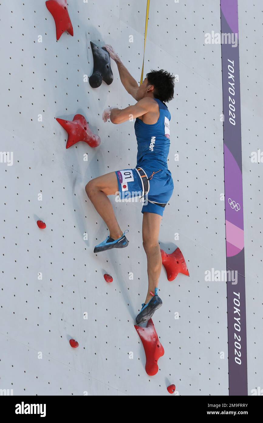 AUG 5, 2021 - TOKYO, JAPAN: NARASAKI Tomoa of Japan competes in the ...