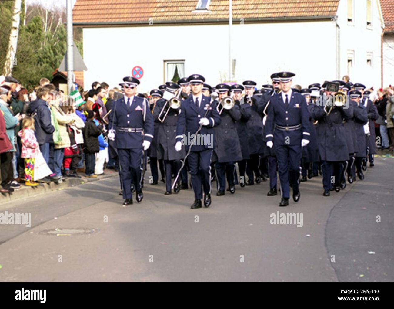 The United States Air Forces Europe Band, lead by US Air Force ...