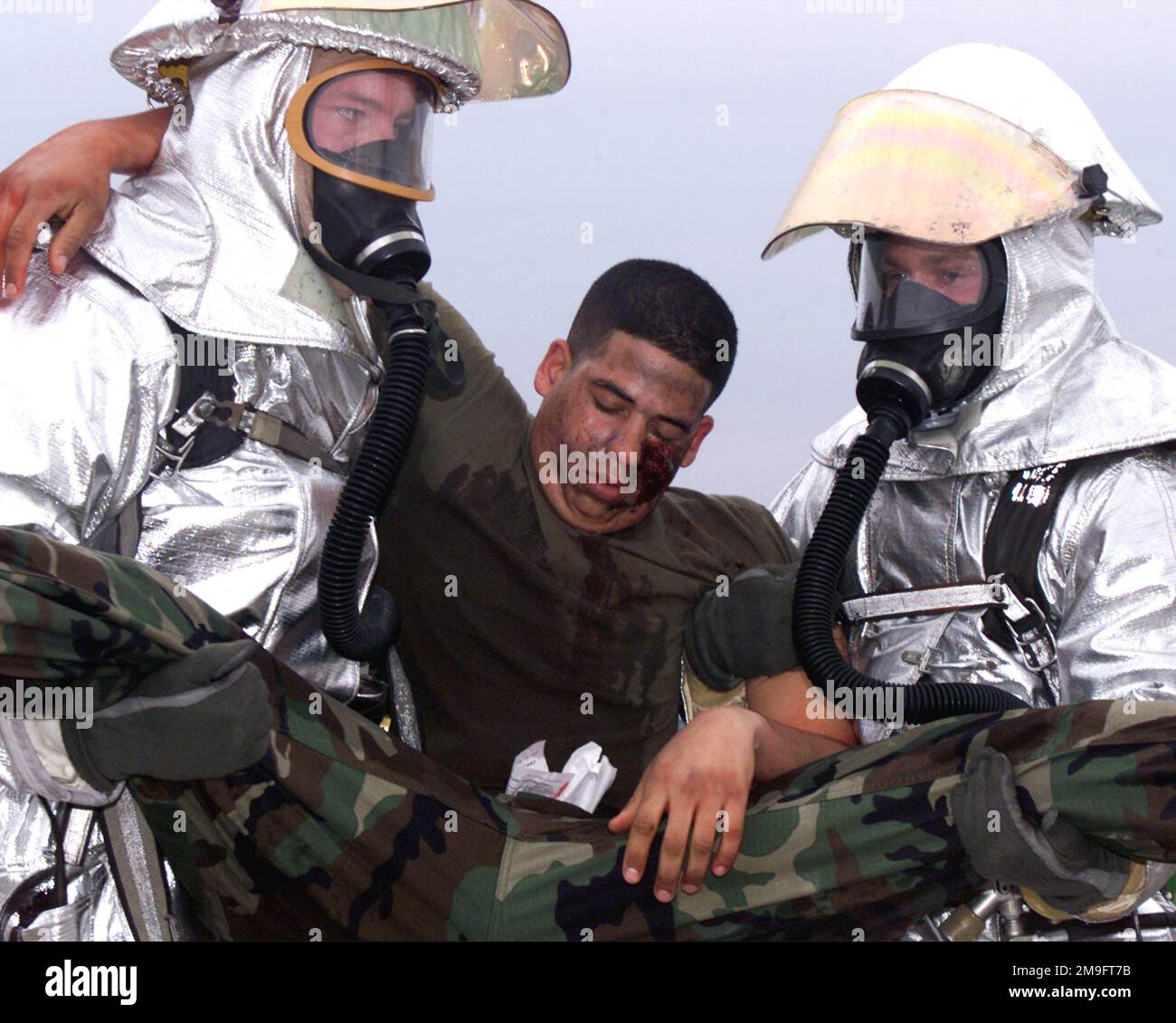 Marines of Cherry Point Crash Fire Rescue hold a capabilities exercise ...