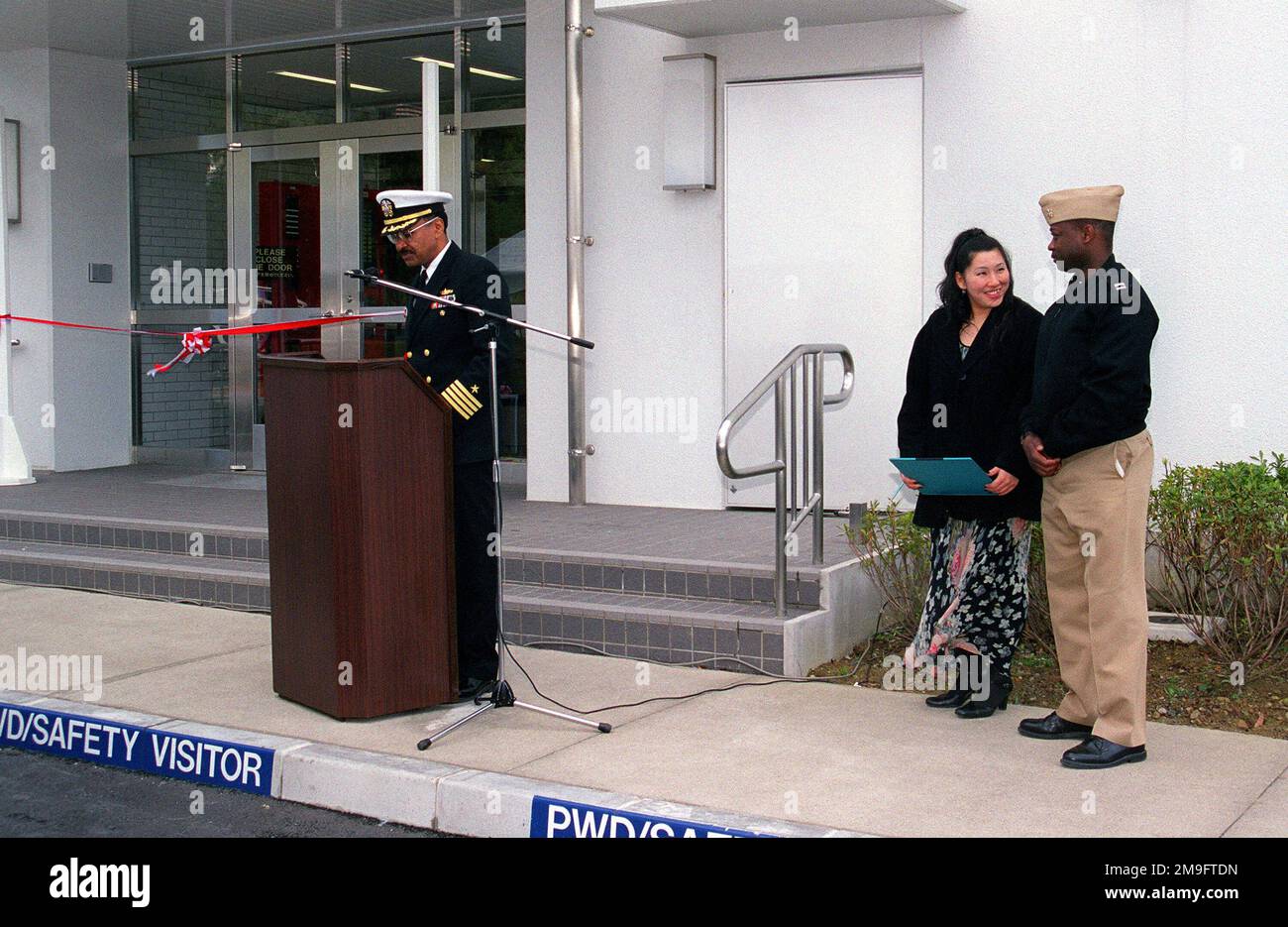 Navy Captain Richard C. Hill, III, Commander, Fleet Activities Sasebo ...