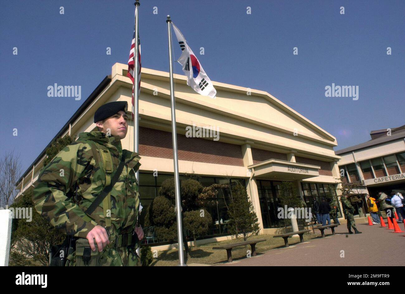 US Air Force AIRMAN First Class Lawrence Ligor, 51st Security Forces ...