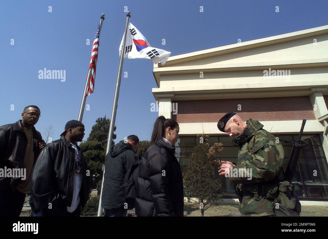 During the Non-Combatant Evacuation Operation (NEO) portion of Osan Air ...