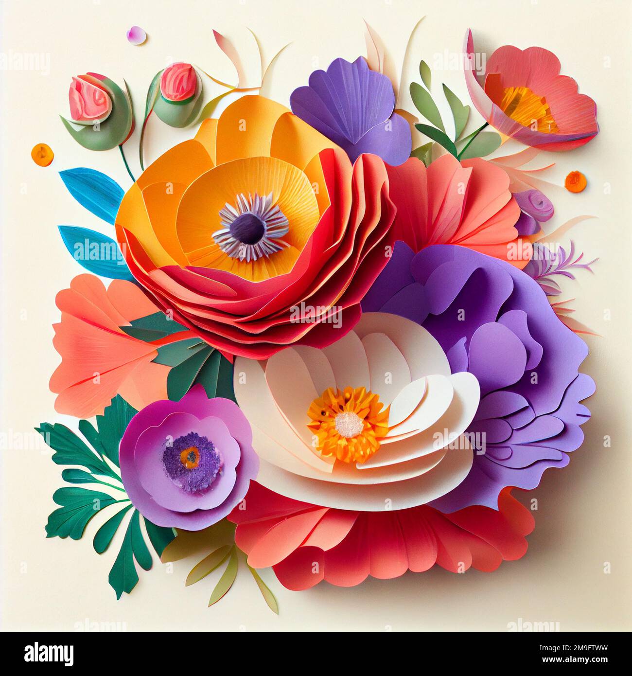 Spring Flower Bouquet Wallpaper