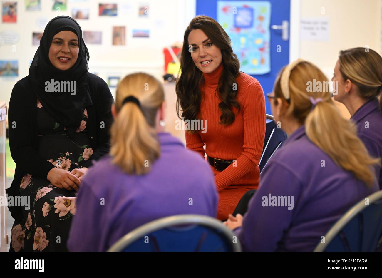 Princess of wales kate luton hi-res stock photography and images - Alamy