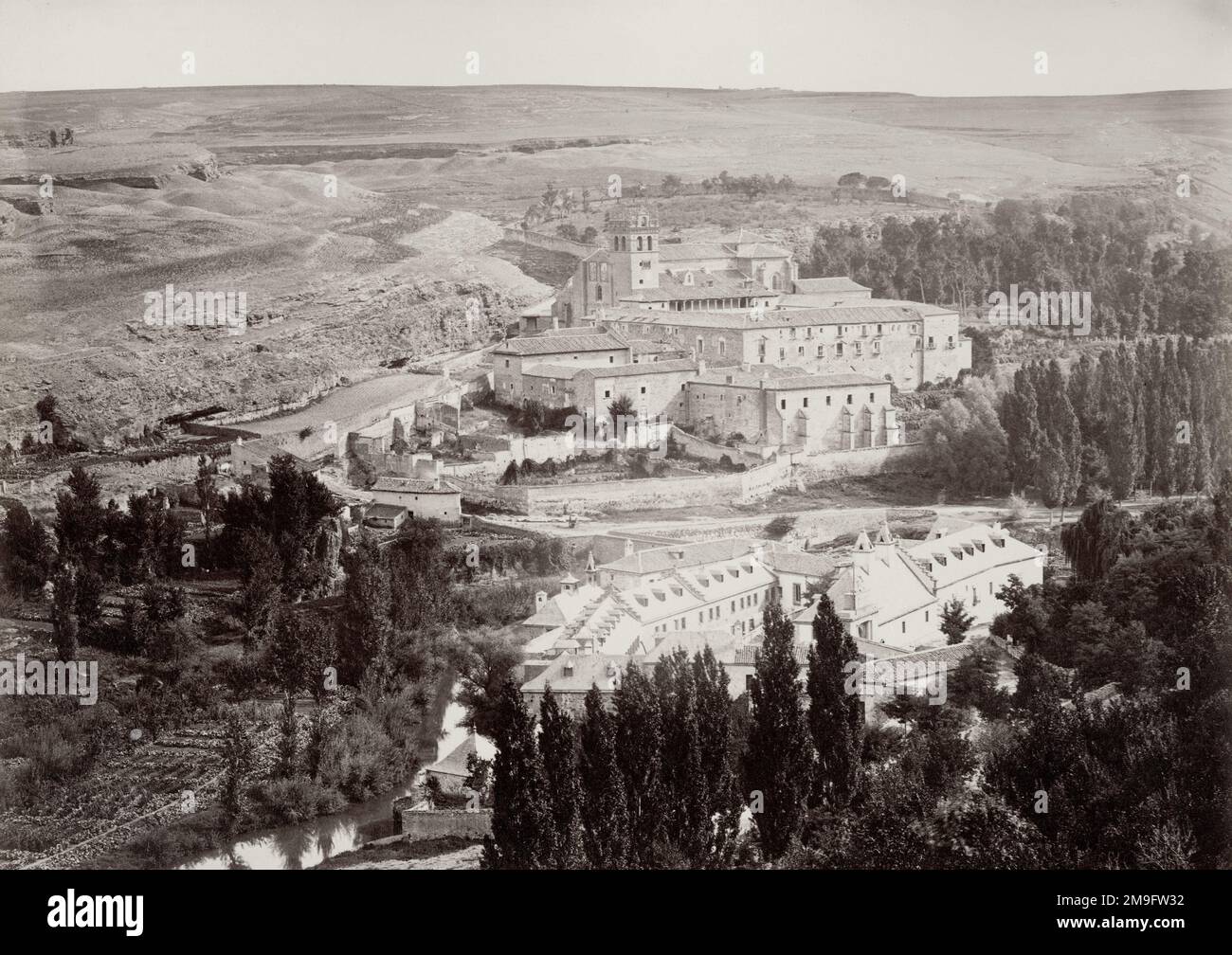 View from the Real Casa de la Moneda, Royal Mint, Segovia, Spain Stock ...