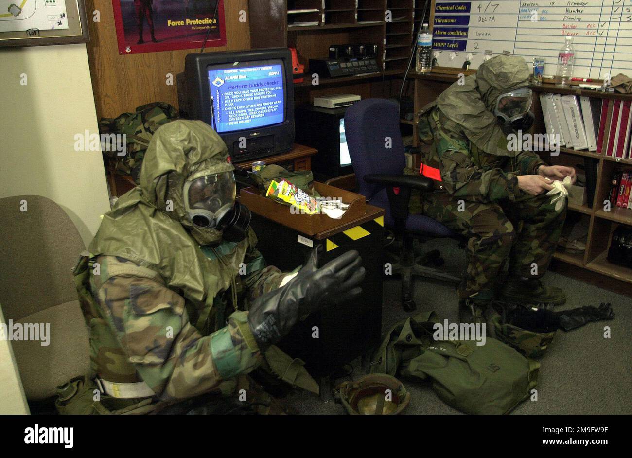 US Air Force personnel assigned to the 8th Communications Squadron, 8th ...