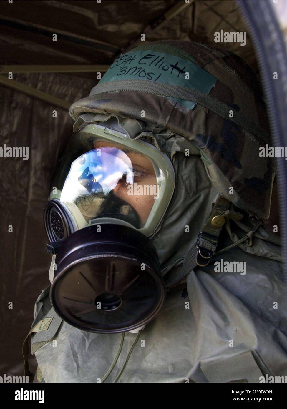 A close up view of US Air Force STAFF Sergeant Kathryn Elliott of the ...