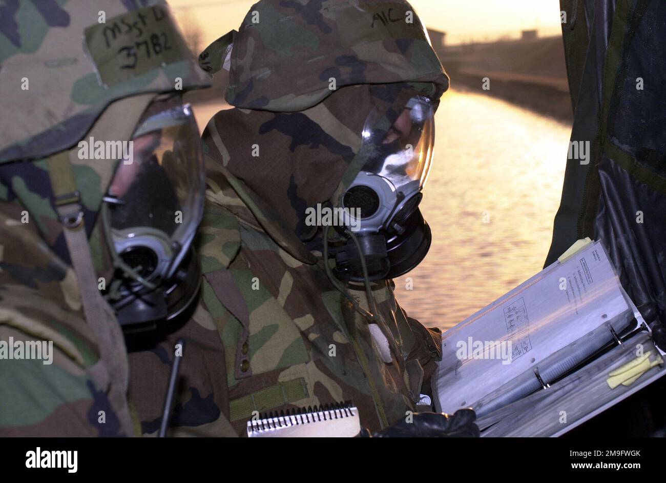 US Air Force MASTER Sergeant Terry Lanton and US Air Force AIRMAN First ...