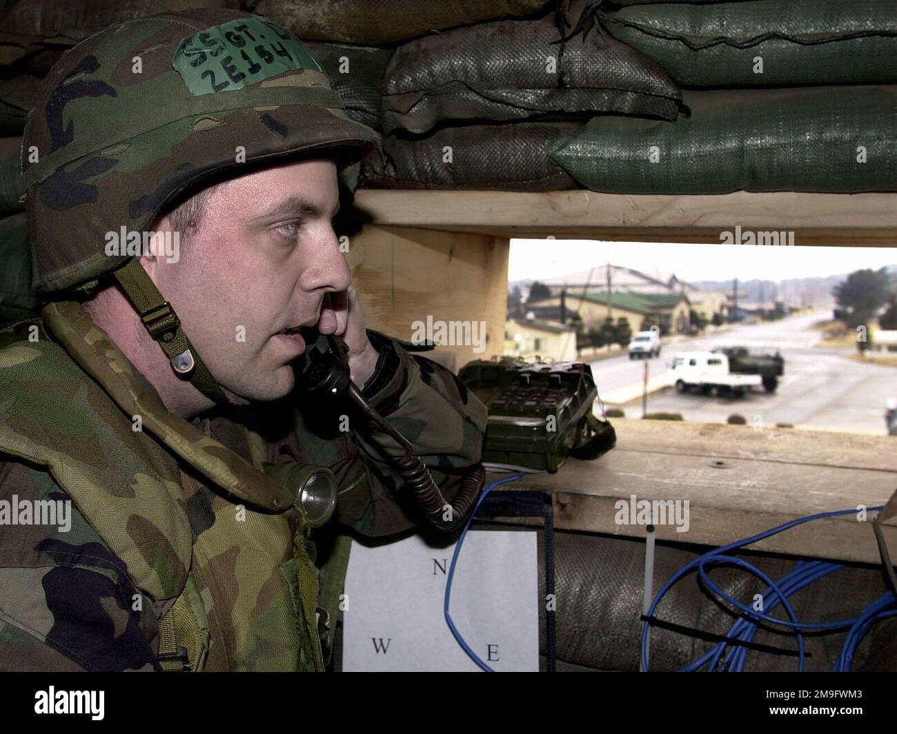 US Air Force STAFF Sergeant Steve Delozier, 8th Communications Squadron ...