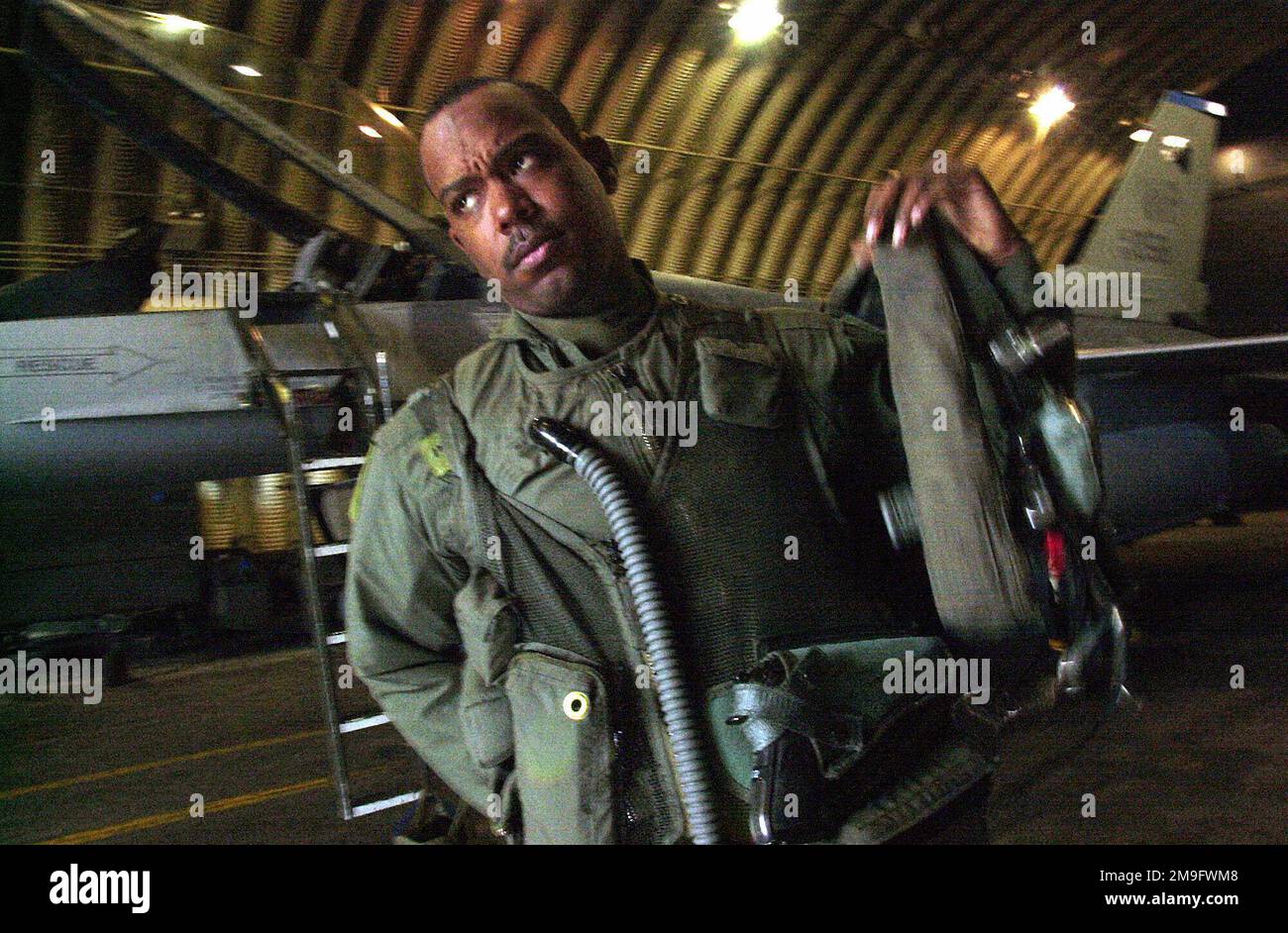 US Air Force Captain Terrence Hedley, a pilot assigned to the 35th ...