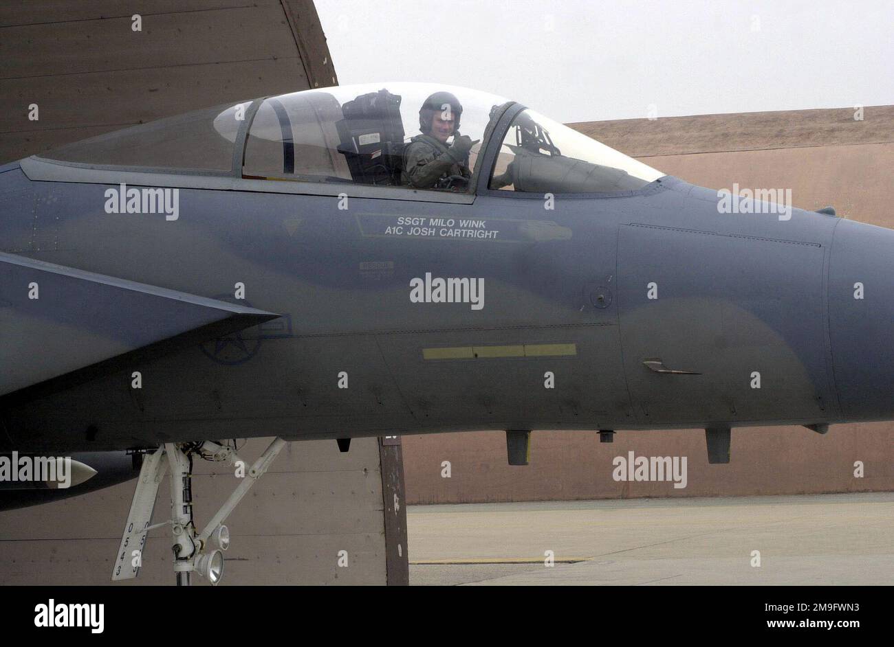 An F-15 Strike Eagle pilot from Kadena Air Base, Okinawa, Japan ...
