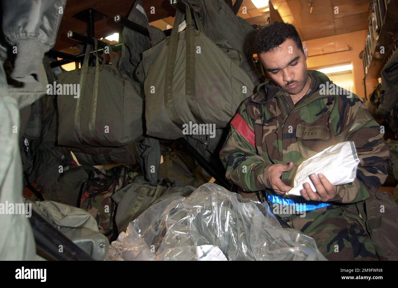 US Air Force STAFF Sergeant William Shaffer, 36th Fighter Squadron Osan ...
