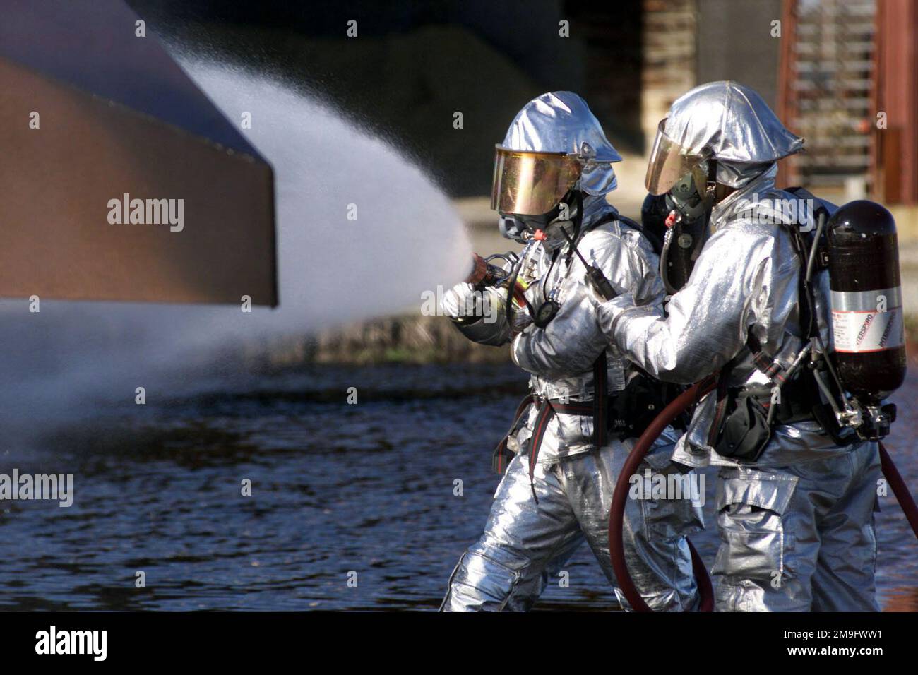 US Air Force STAFF Sergeant Ronald Ackerson (right) and AIRMAN Jason ...