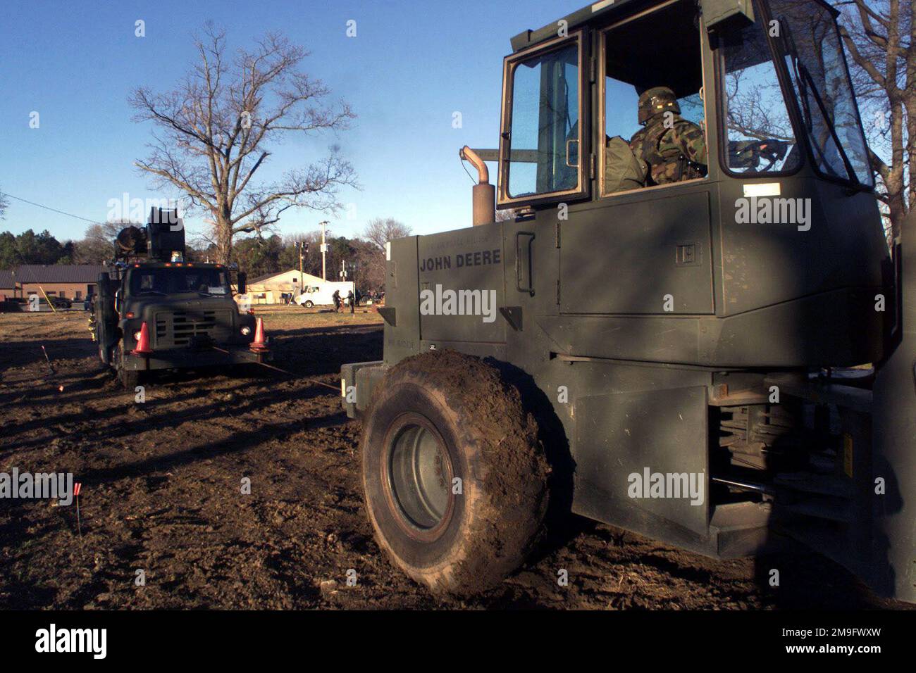 US Air Force personnel from the 1ST Civil Engineering Squadron, Langley ...