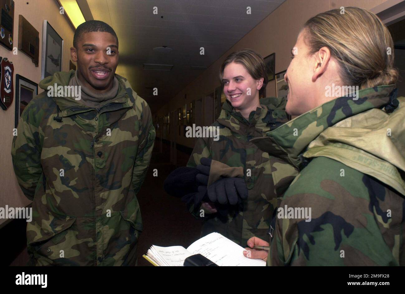 US Marine Corps Captain Rebecca Goodrich-Hinton, Deputy Director of ...