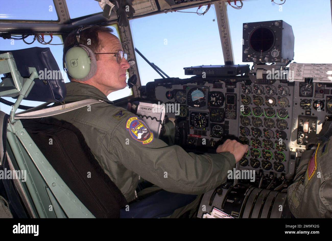 Colonel Mike Gullihur of the 152nd Air Wing, Nevada Air National Guard ...