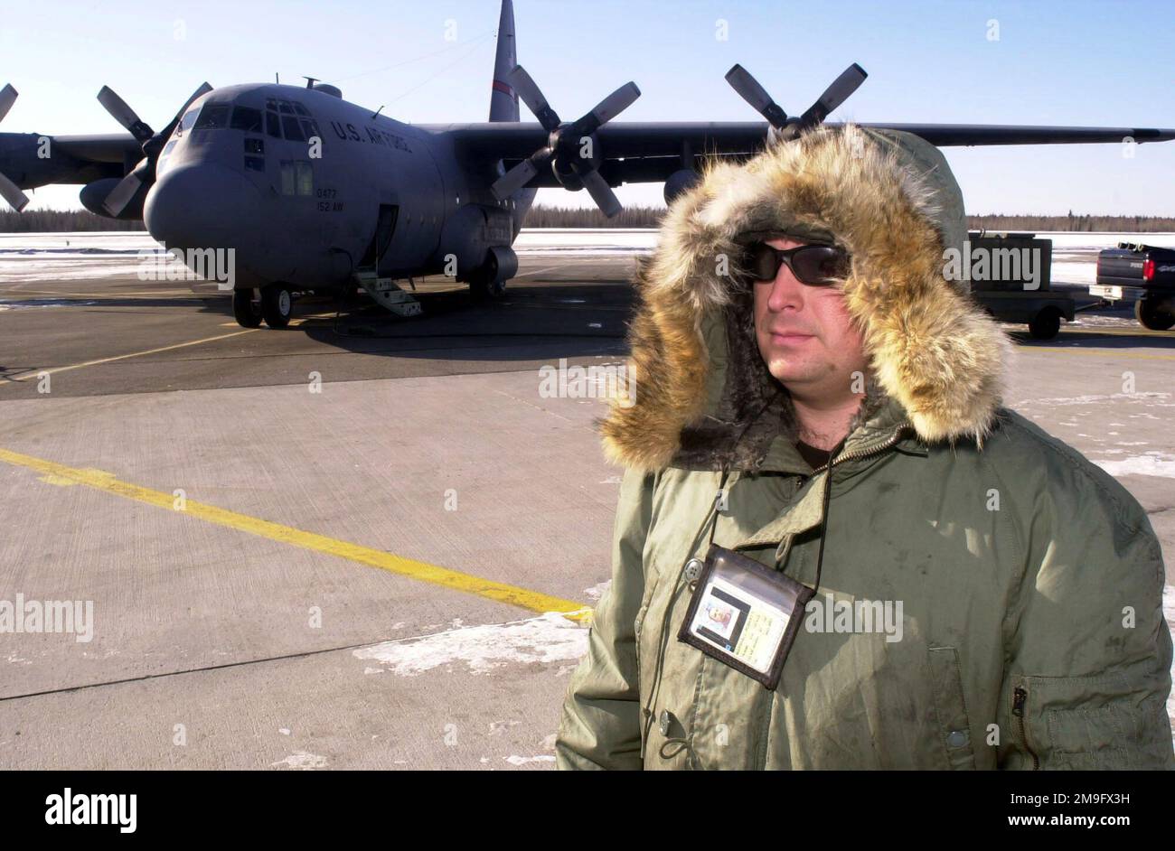 Technical Sergeant Terry Marshall a crew chief with the 152nd Air Wing ...