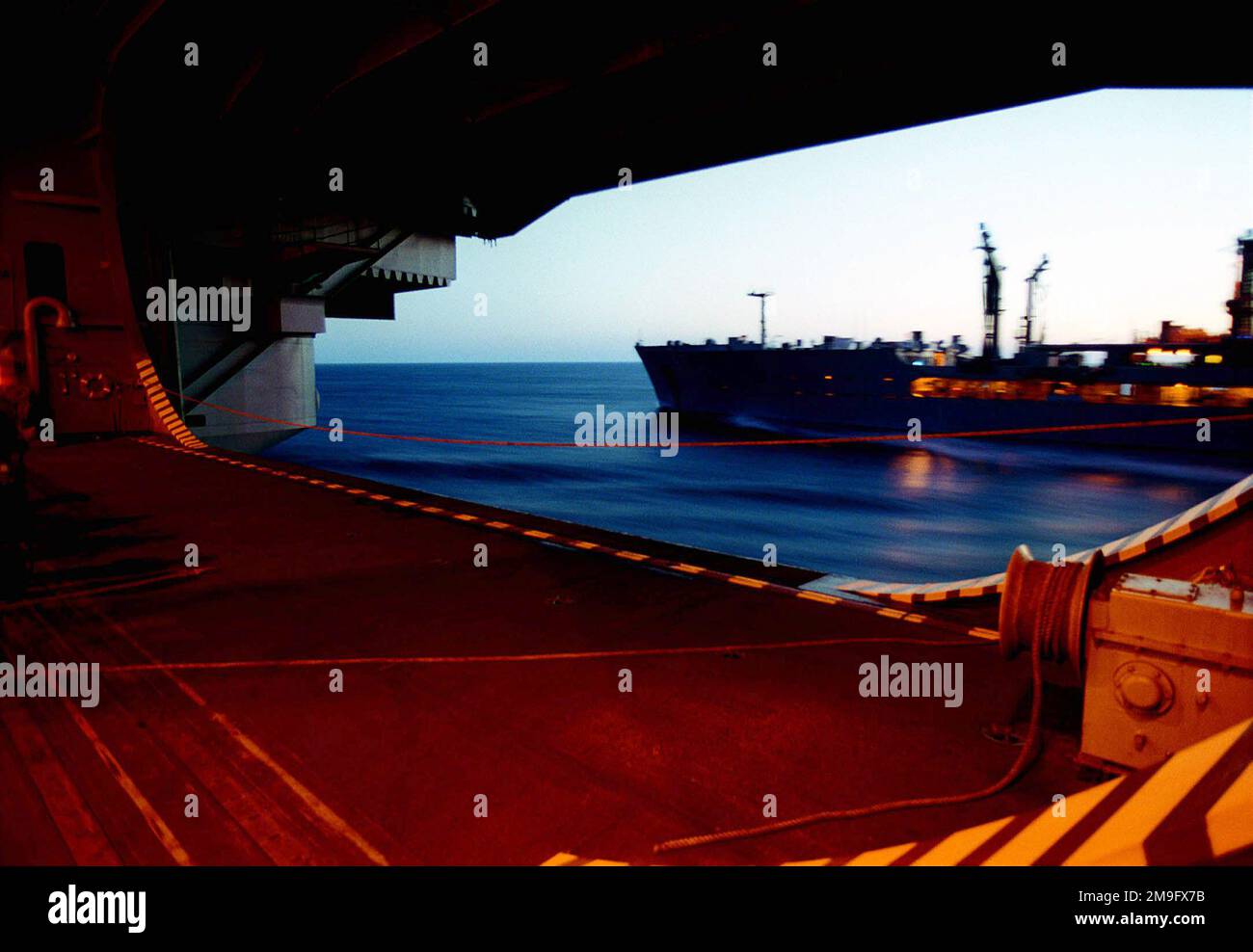 USNS Pecos (T-AO 197) pulls alongside USS Harry S. Truman (CVN 75) in ...