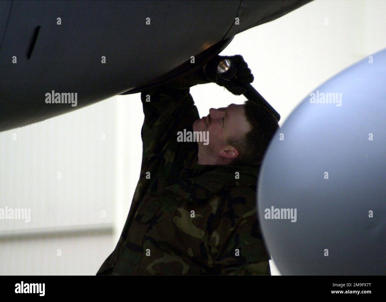 US Air Force STAFF Sergeant David Gabel, a crew chief with the 37th ...