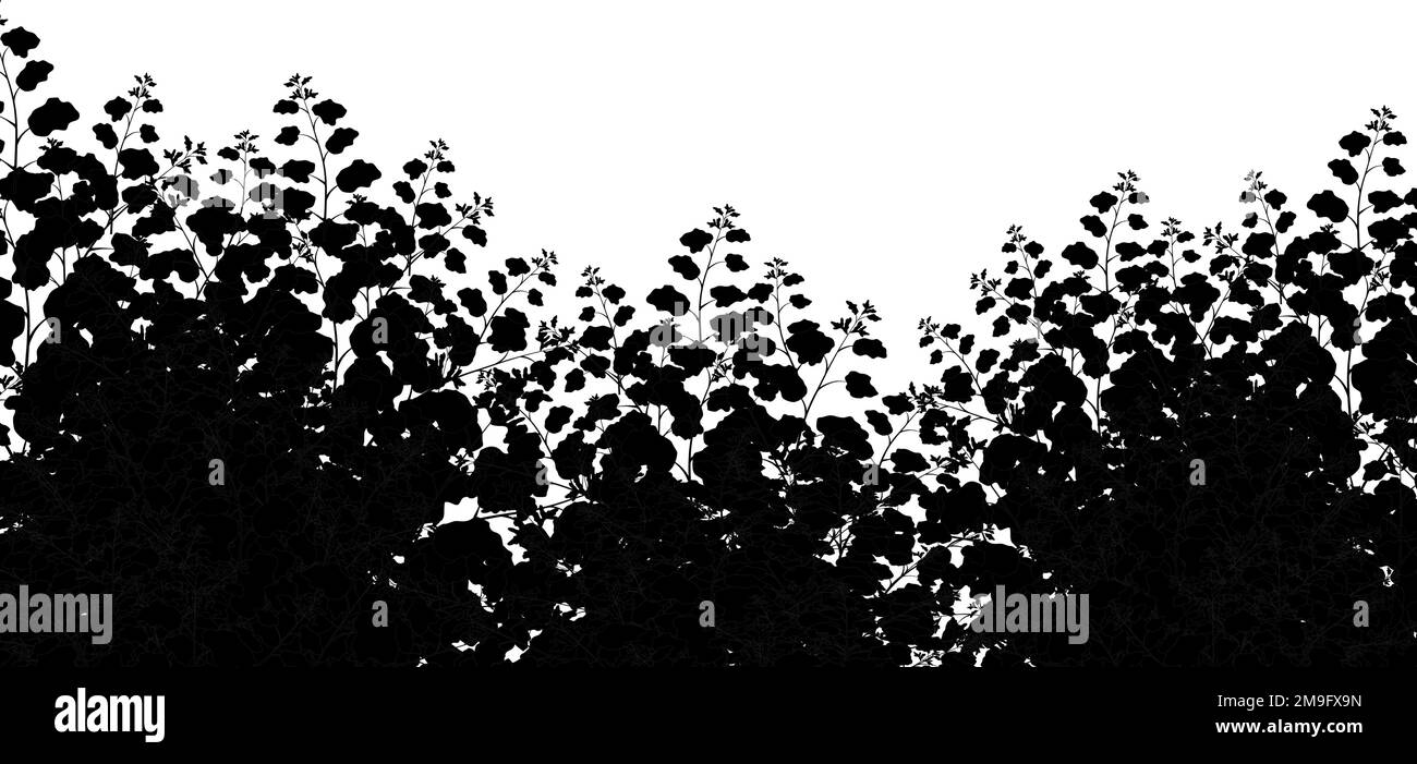 Realistic garden shrub, seasonal bush, boxwood, tree crown bush foliage ...