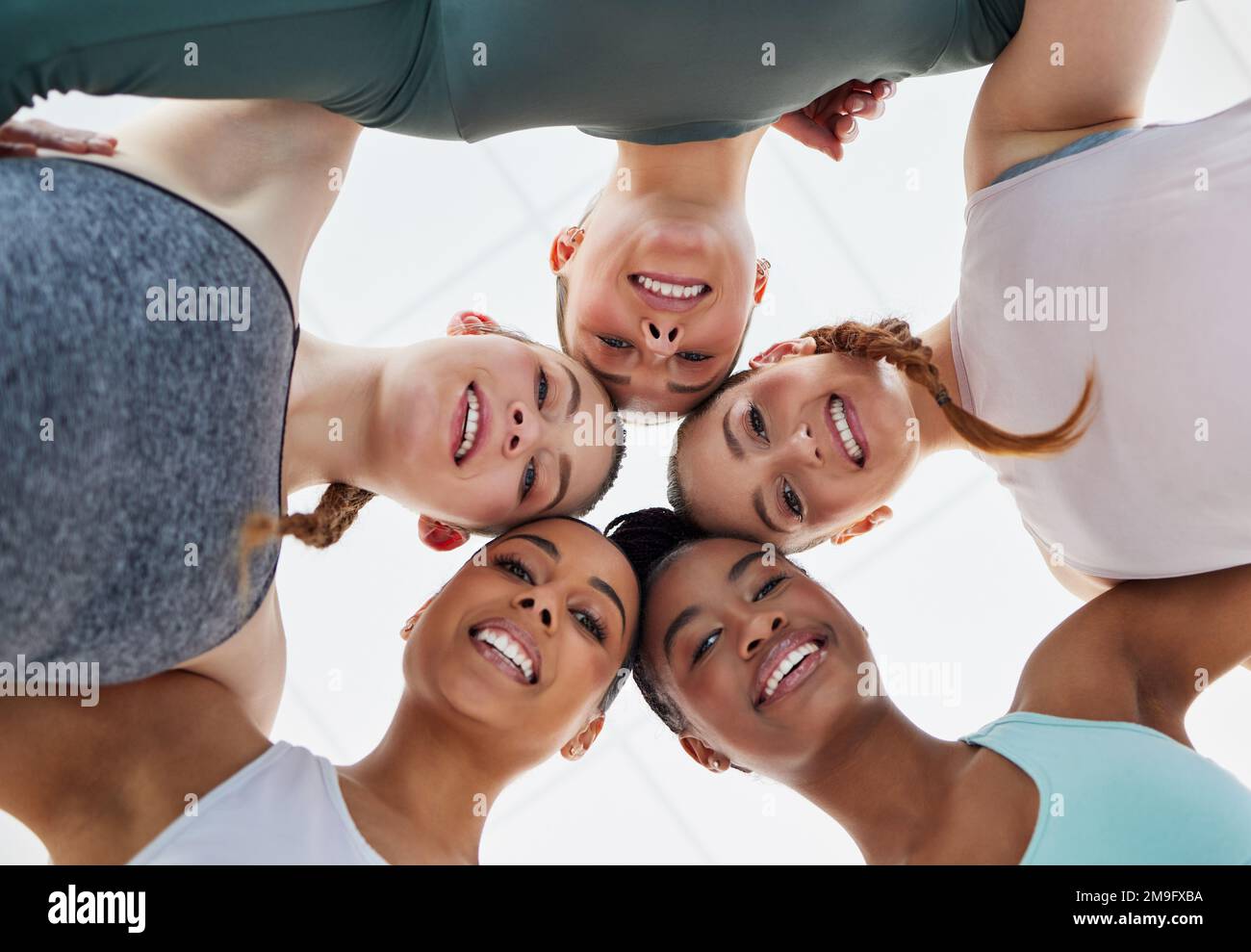 Find friends who are on the same level as you. Low angle shot of a ...