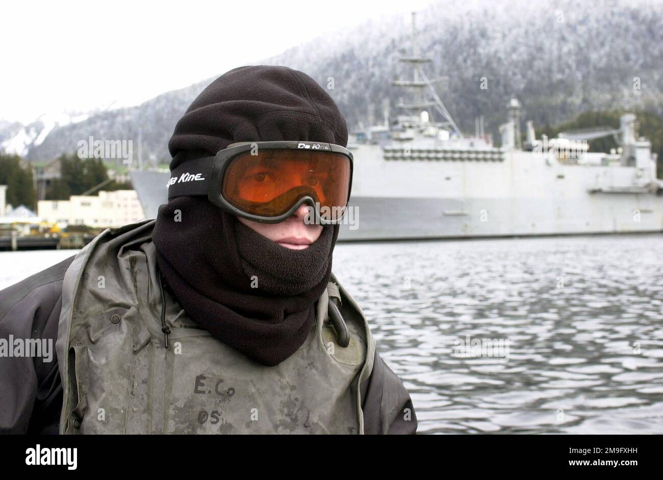 US Marine Corps Sergeant Paul Rochford from Echo Company, Fourth Marine ...