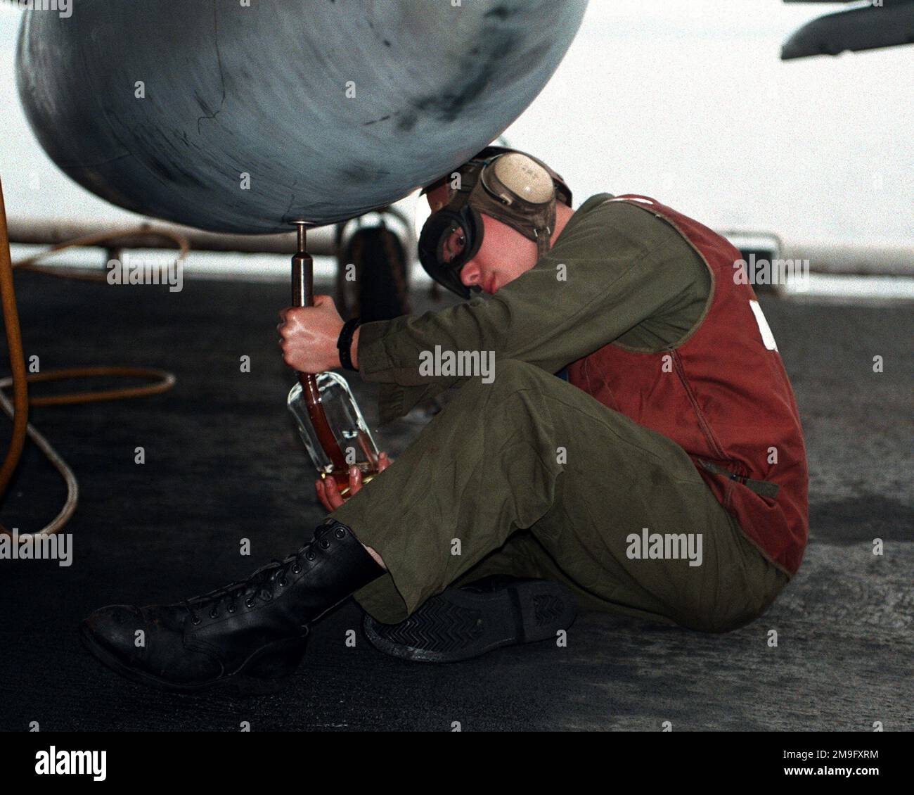 A Marine from Marine Attack Squadron 311 (VMA-311), Marine Corps Air ...