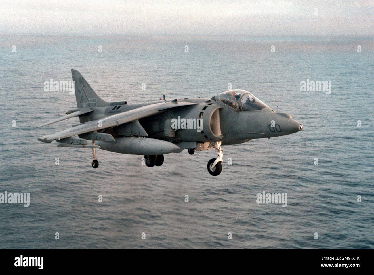 An AV -8B Harrier aircraft from Marine Attack Squadron 311 (VMA-311 ...
