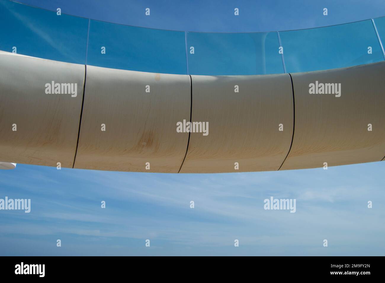 Walkway to cross from one side of the pedestrian road to the other ...