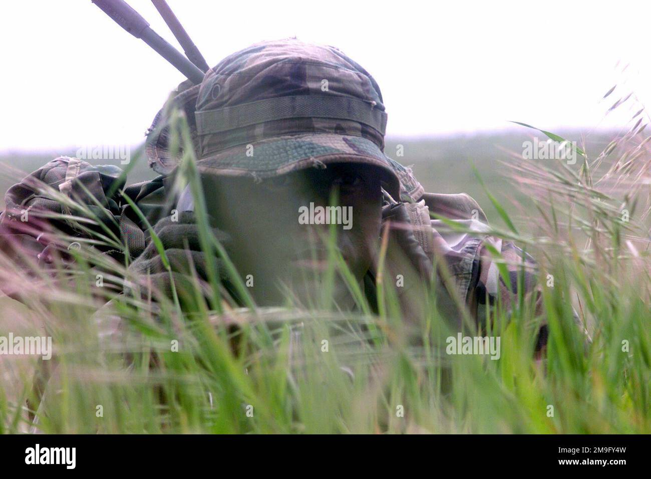 US Marine Corps (USMC) Lance Corporal (LCPL), Chris Castro, Forward ...