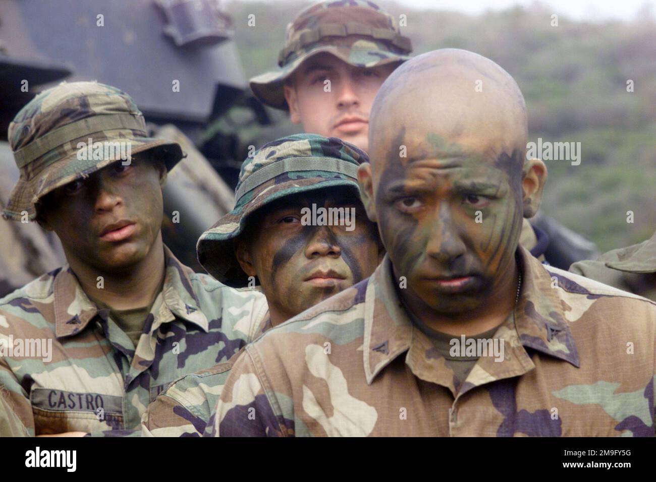 US Marine Corps (USMC) personnel assigned to C/Company, 3rd Light ...