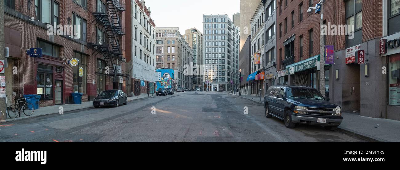 Boston city view hi-res stock photography and images - Alamy