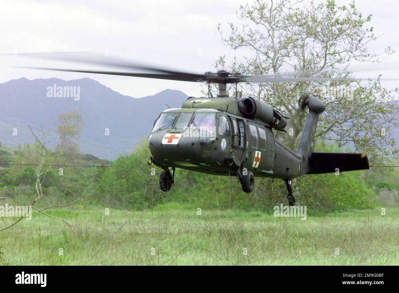 A US Navy (USN) UH-60 Black Hawk Medical Evacuation (MEDEVAC ...