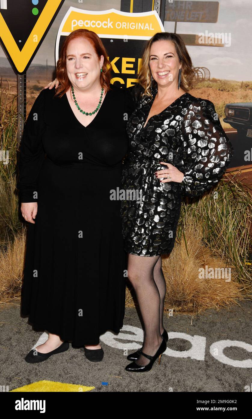 Los Angeles, California, USA. 17th Jan, 2023. (L-R) Nora Zuckerman and ...