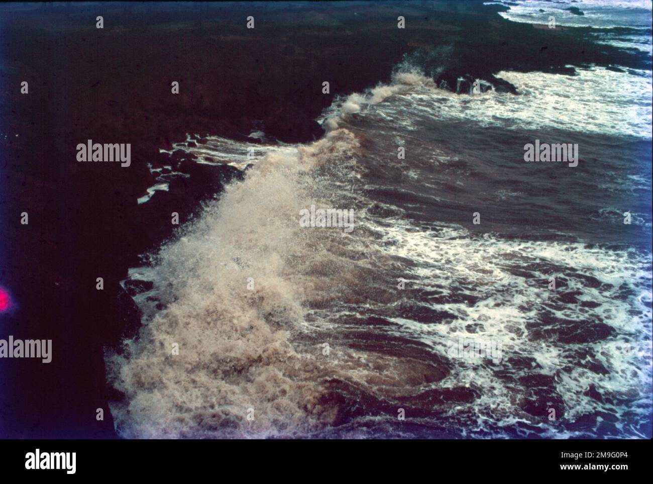 Waves occur when the force of the wind blows over surface water ...