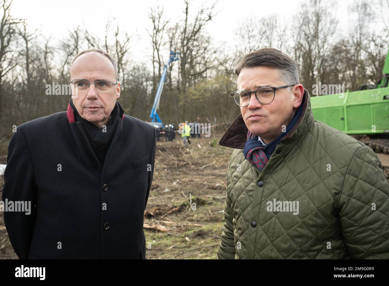 Hessen, Germany. 18 January 2023, Hessen, Frankfurt/Main: Peter Beuth ...