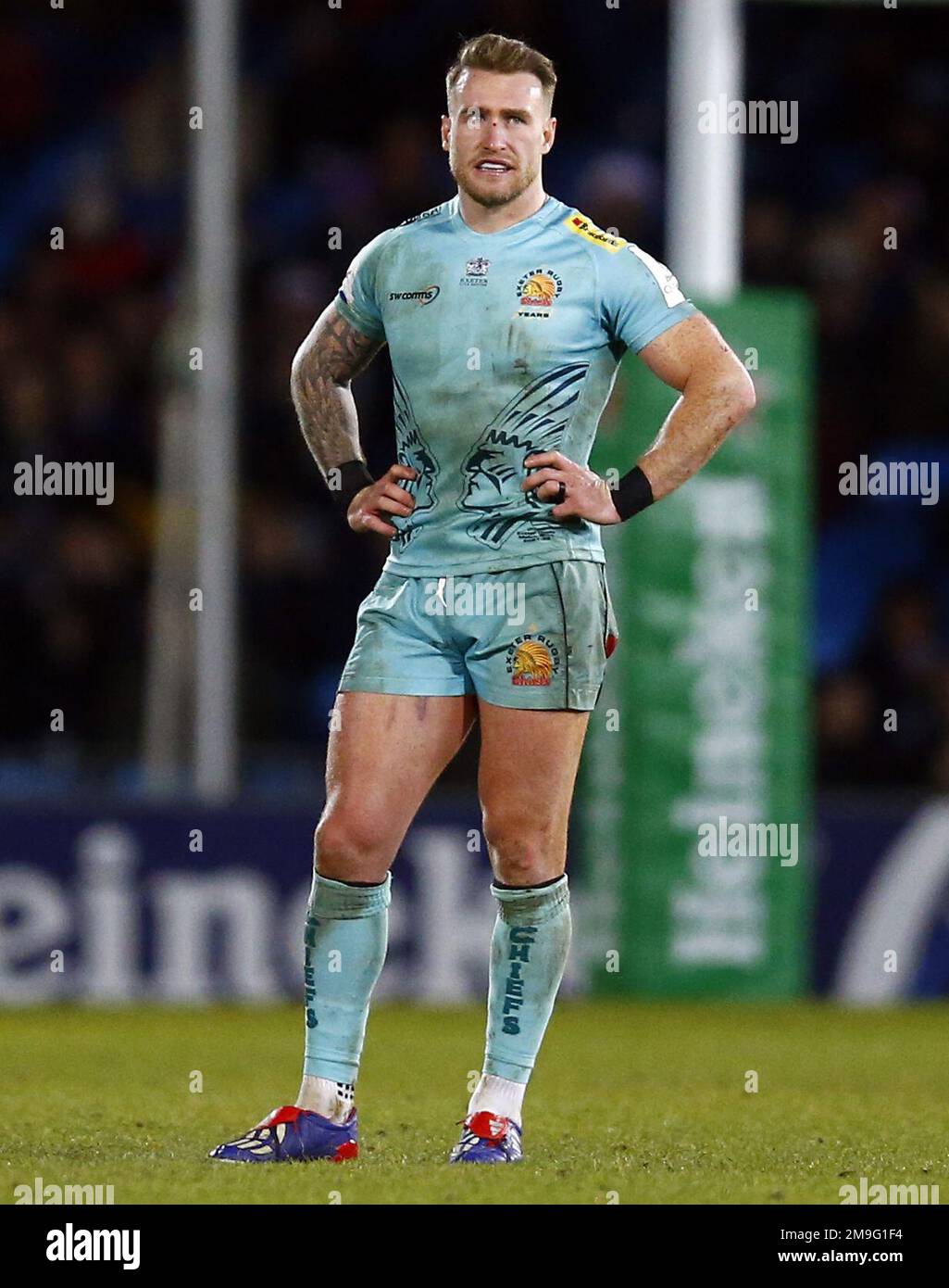 File photo dated 11-12-2021 of Exeter Chiefs' Stuart Hogg. Scotland ...