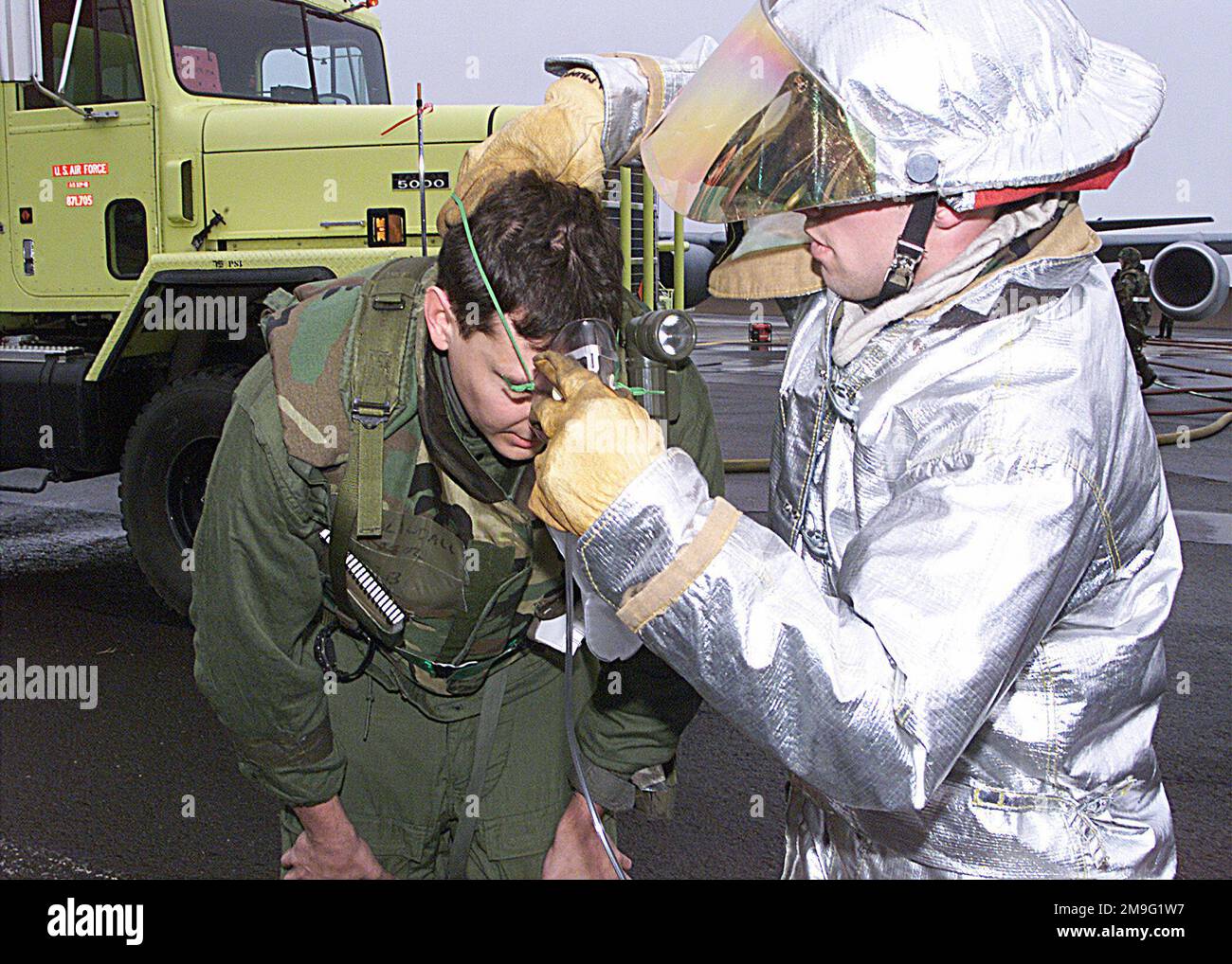 Aircraft rescue firefighter squadron hi-res stock photography and ...