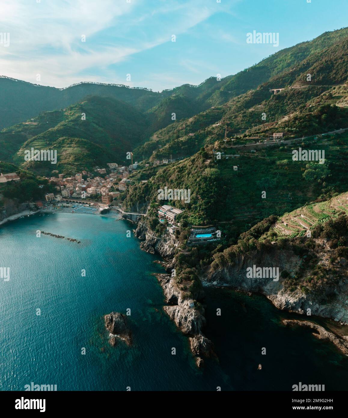 Cinque terre aerea hi-res stock photography and images - Alamy