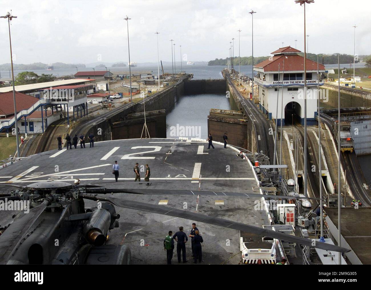 010428-N-7867W-501. Base: Uss Inchon (MCS 12) Scene Major Command Shown ...