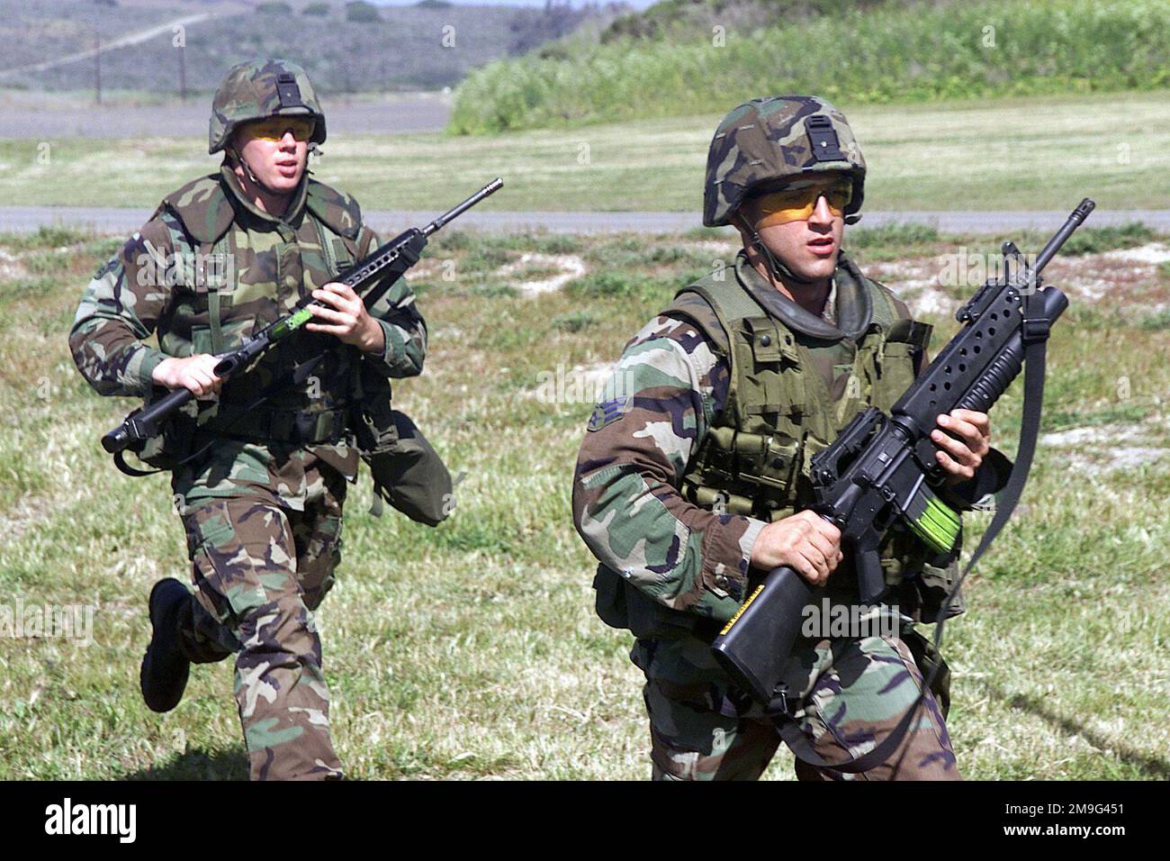 010507-F-8302E-006. [Complete] Scene Caption: SENIOR AIRMAN Vincent G ...