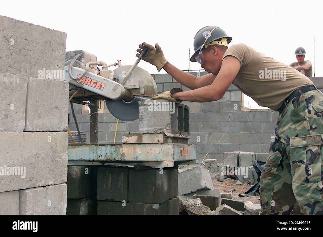 US Navy Equipment Operator Construction Man Josh Babbitt from the Naval ...