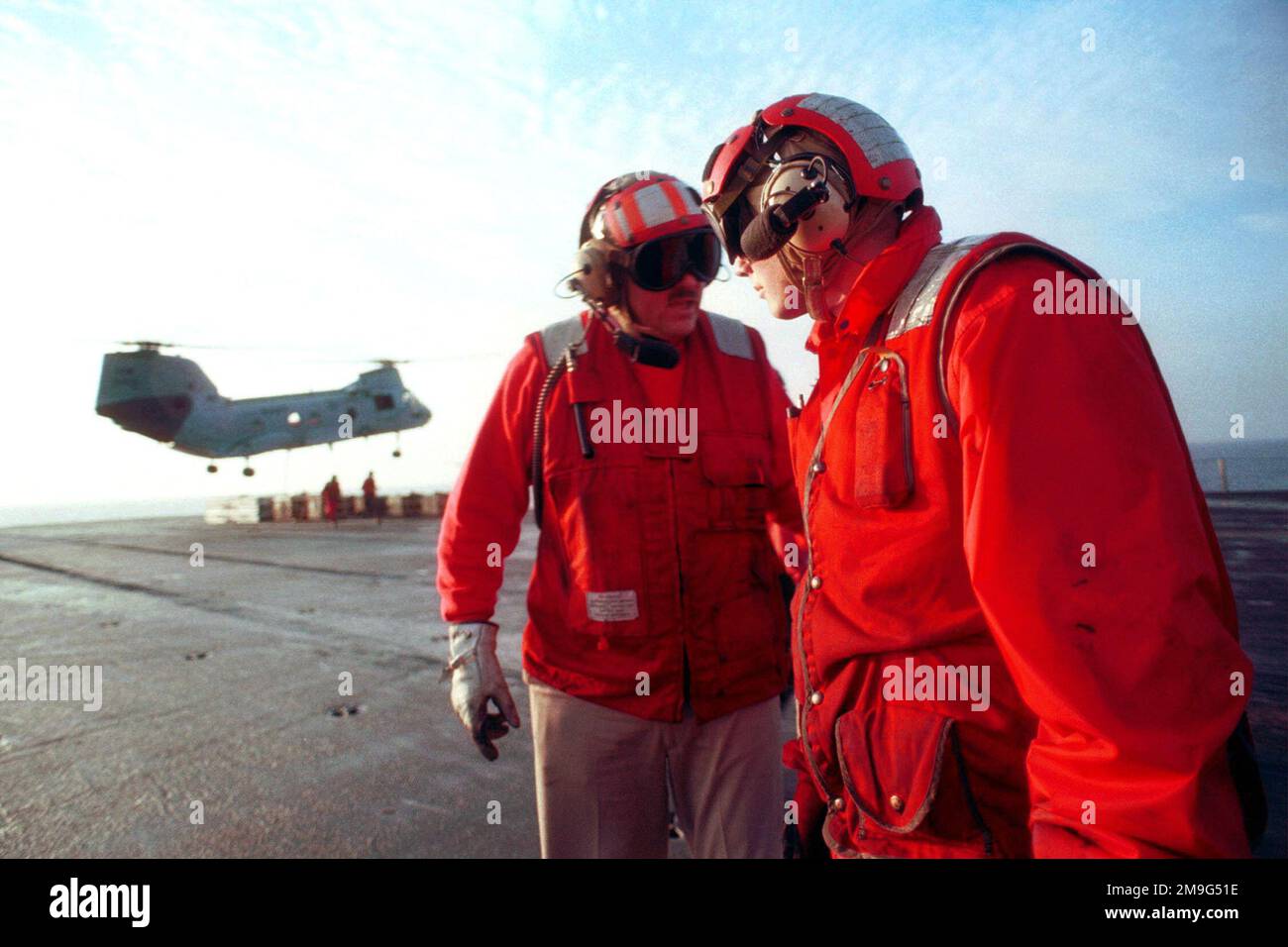 US Navy AIRMAN Denver Foster gets a message from US Navy CHIEF Warrant ...