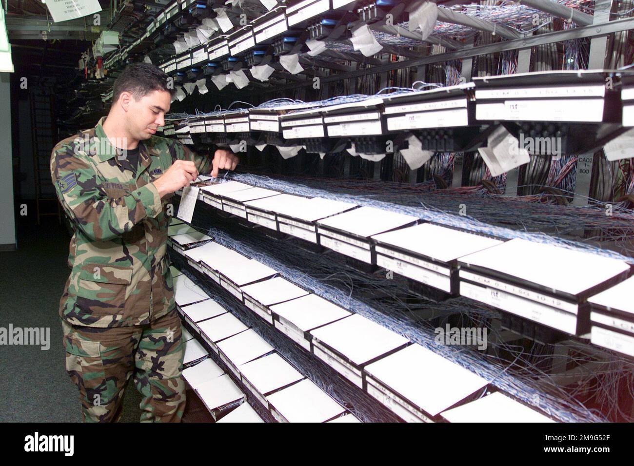 STAFF Sergeant David Rivera, Telephone Systems Journeyman, 6th ...