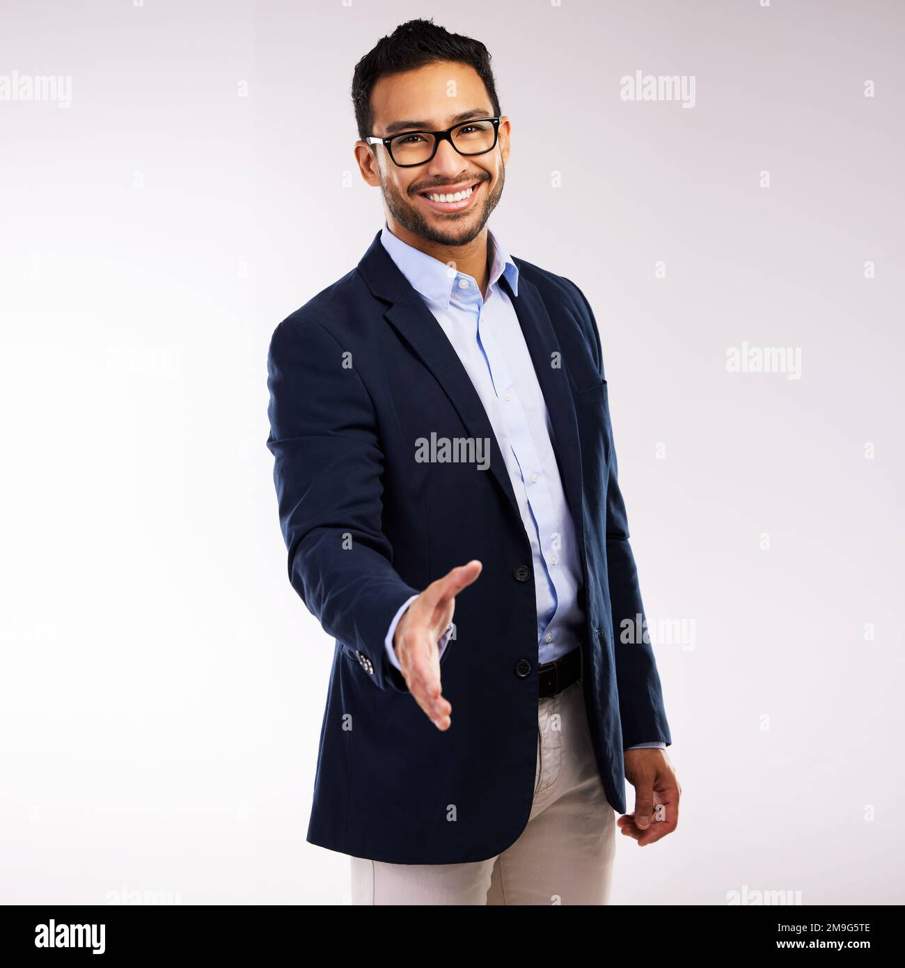 Each day provides its own gifts. Studio shot of a handsome young man ...