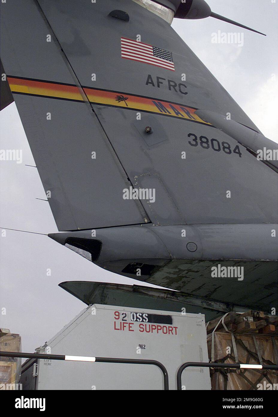 Cargo coming from Fairchild Air Force Base (AFB), Washington is off ...